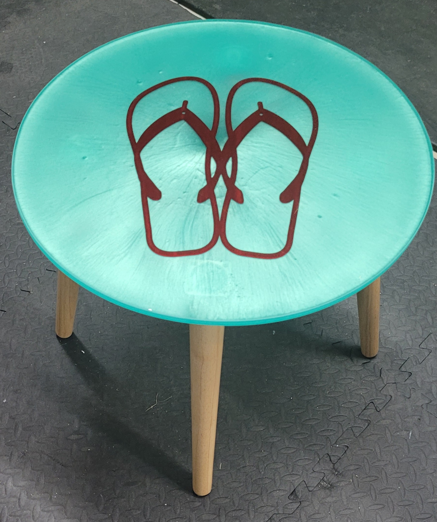 Epoxy Resin Tables – Sea Screens and Sea Glass Art