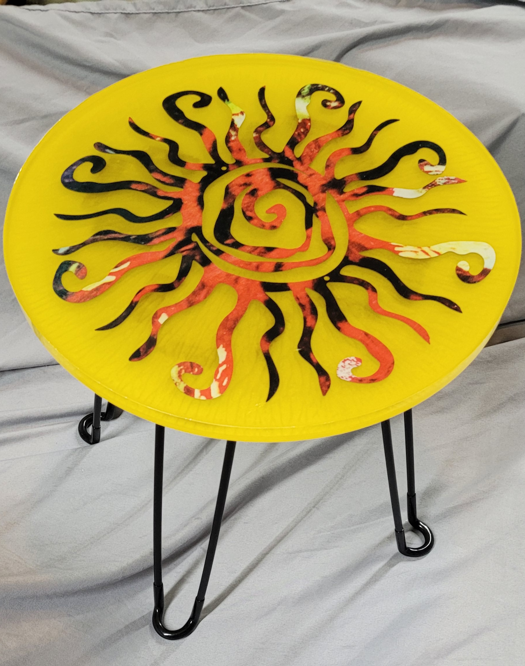 Epoxy Resin Tables – Sea Screens and Sea Glass Art