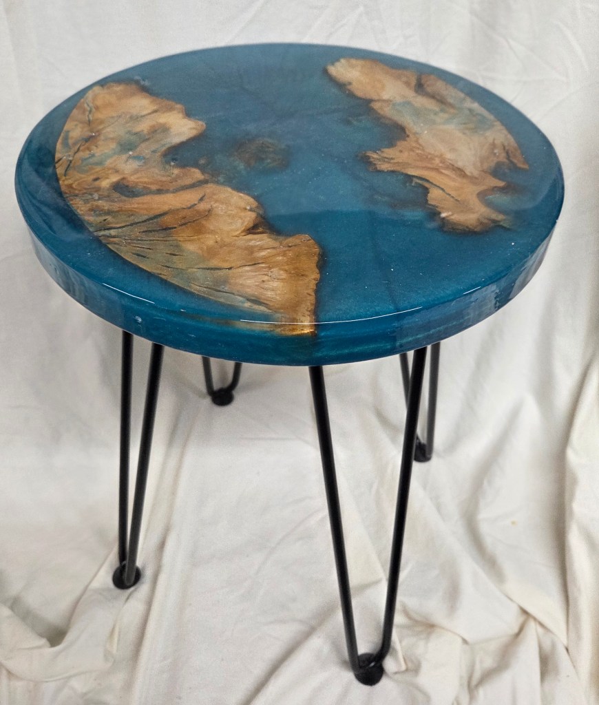Epoxy Resin Tables – Sea Screens and Sea Glass Art